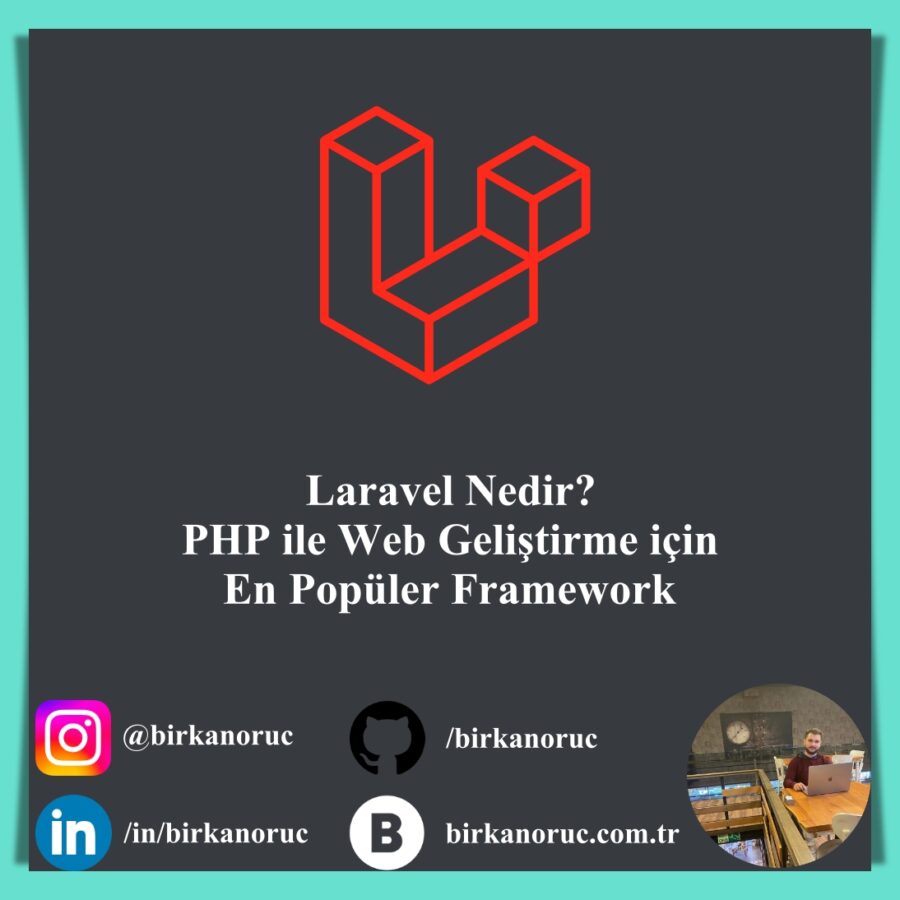 Laravel ile Web Geliştirme - Birkanoruc.com.tr